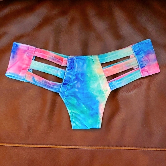 iHeartRaves | Other | Iheartraves Low Rise Pastel Tie Dye Velvet Rave ...
